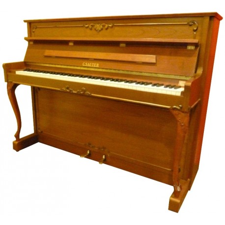 Piano Droit C.SAUTER 110 Barock Noyer satiné