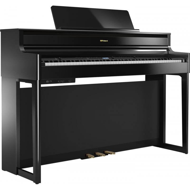 ROLAND HP 704 PE Ebene poli Piano numérique Meuble