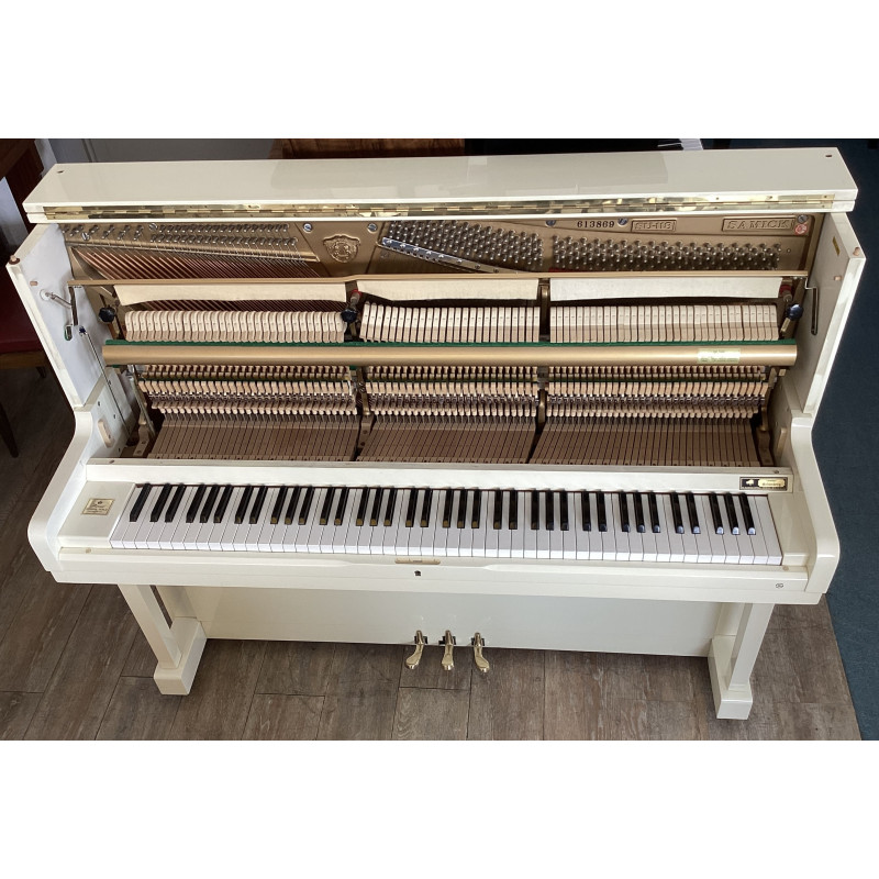 PIANO DROIT SAMICK SU-118 BLANC BRILLANT