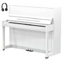 PIANO DROIT SAMICK JS-118 Harmonie DREAM Blanc perle Brillant