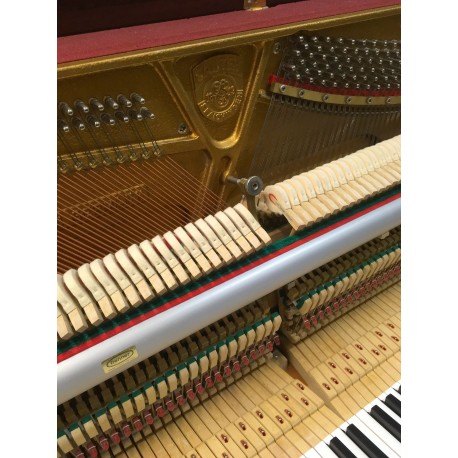 Piano Droit SAUTER 120 R2 Empire acajou pyramidal Brillant